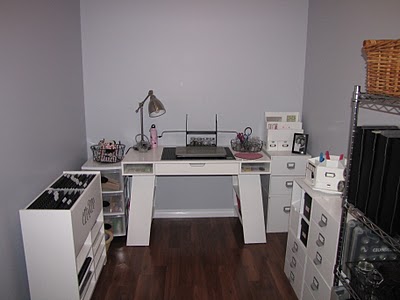 Craft Room Progress - Clean and Scentsible