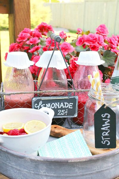 Flavored Lemonade Bar - Clean and Scentsible