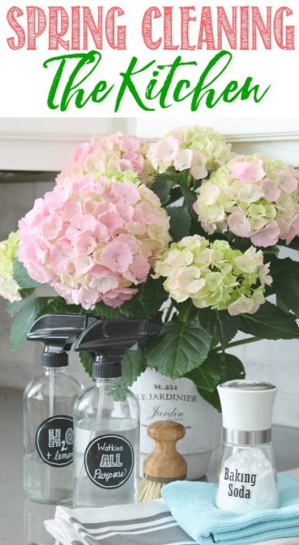 Kitchen Spring Cleaning Checklist - Clean and Scentsible