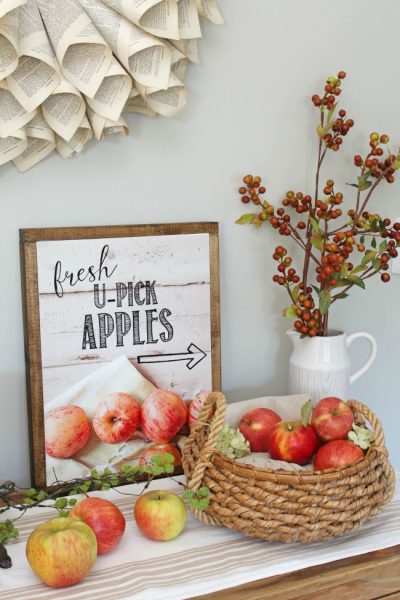 Apple Picking Fall Printable - Clean and Scentsible