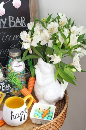 Easter Dining Room and Easter Tablescape Decorating Ideas - Clean and ...