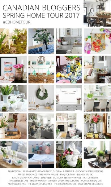 Spring Home Tour - Spring Kitchen and Family Room - Clean and Scentsible