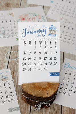 Free Printable Calendar - Clean and Scentsible