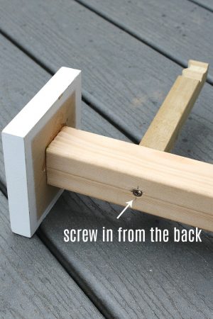 DIY Wooden Sign and Holder - Clean and Scentsible