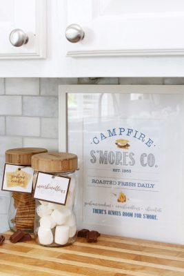 Free S'mores Printables and Labels - Clean and Scentsible