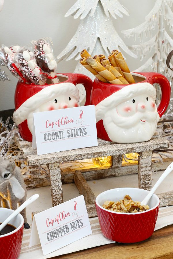 Hot Chocolate Bar Ideas - Clean and Scentsible