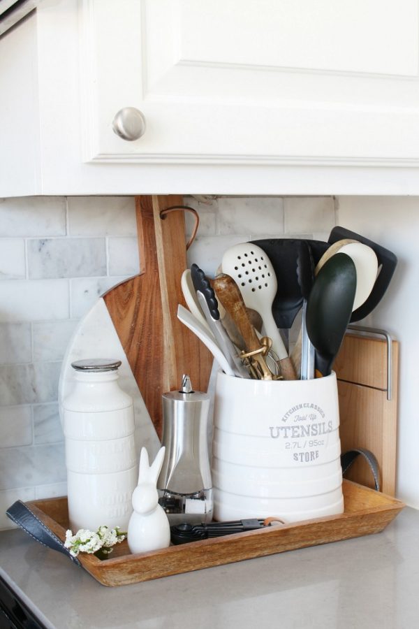 Kitchen Spring Decor Ideas - Clean and Scentsible