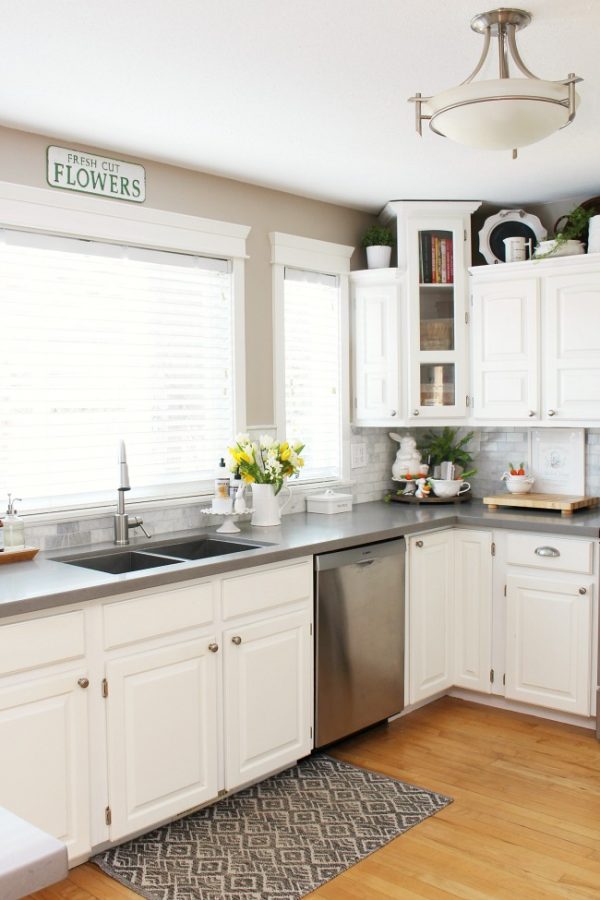 Kitchen Spring Decor Ideas - Clean and Scentsible