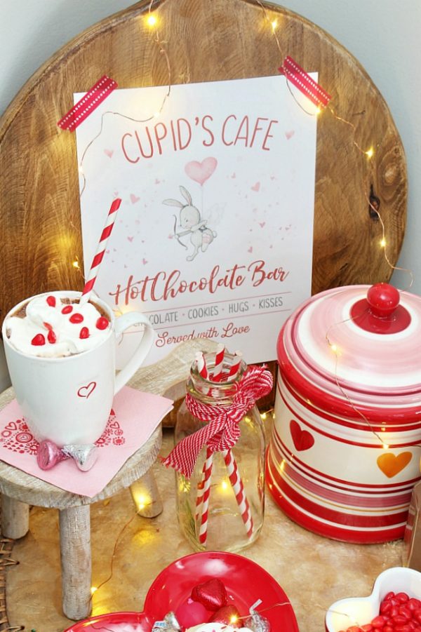 Valentine's Day Hot Chocolate Bar - Clean and Scentsible