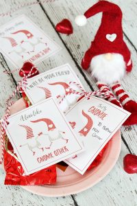 Valentine's Day Gnomes Printables and Tags - Clean and Scentsible