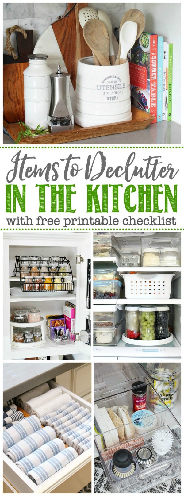20 Things to Declutter from the Kitchen - Clean and Scentsible