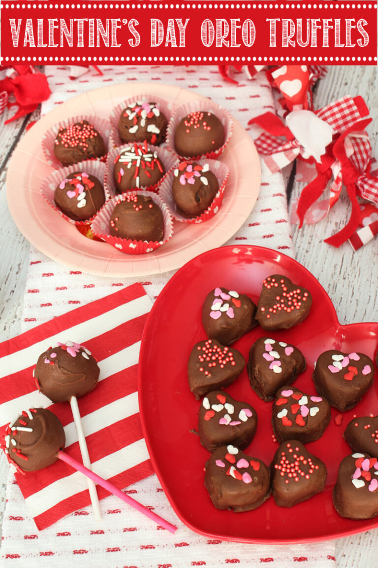 Valentine's Day Oreo Truffles - Clean and Scentsible