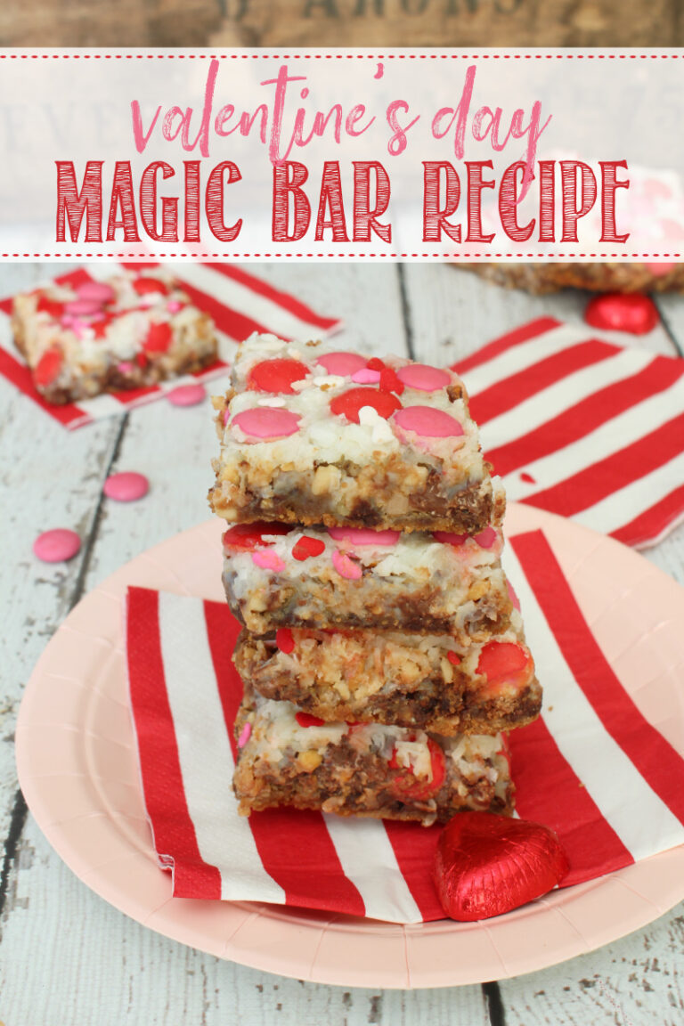Valentine's Day Magic Bars - Clean and Scentsible