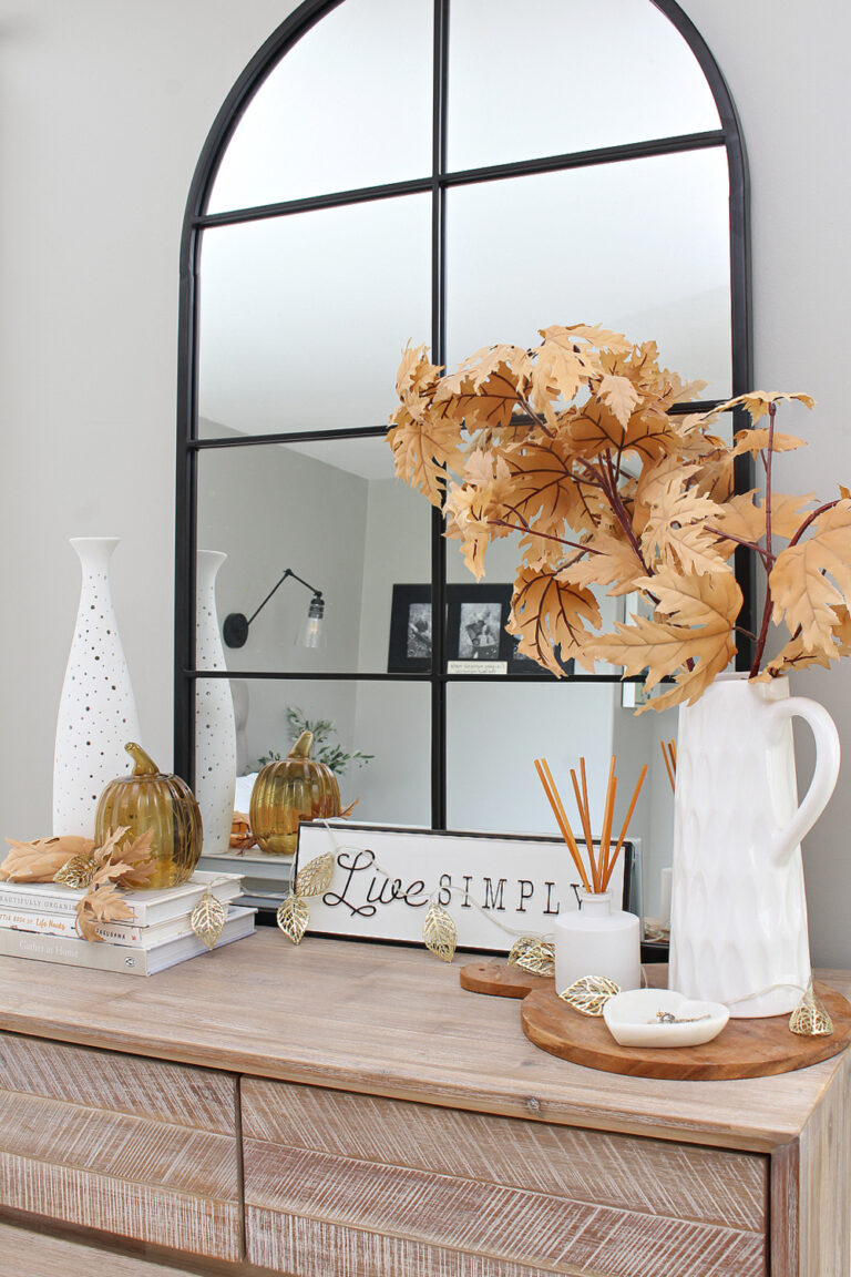 Cozy Fall Home Decor Ideas - Our Home Tour - Clean and Scentsible