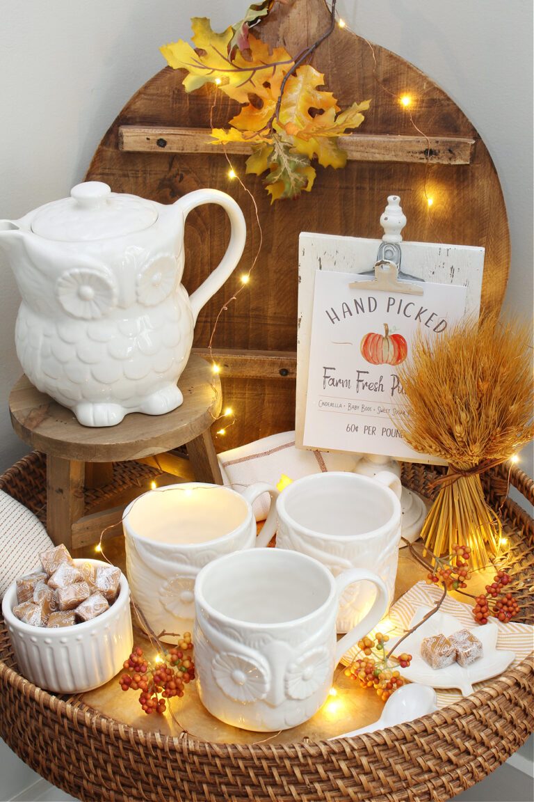 Cozy Fall Home Decor Ideas - Our Home Tour - Clean and Scentsible
