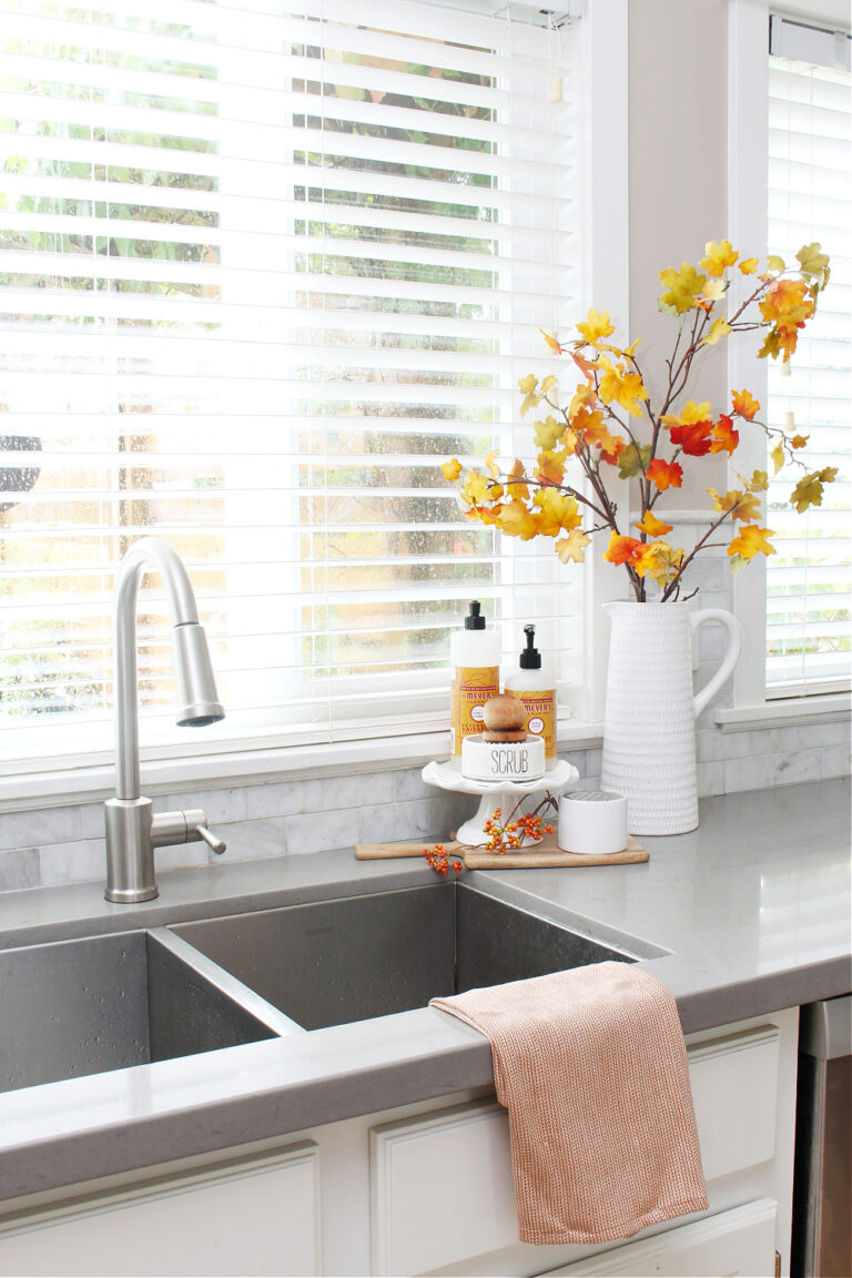 Cozy Fall Home Decor Ideas - Our Home Tour - Clean and Scentsible