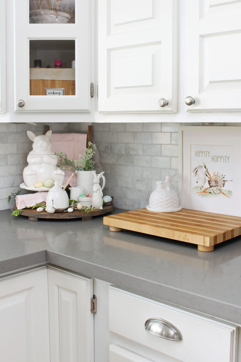 Spring Kitchen Decor Ideas - Clean and Scentsible