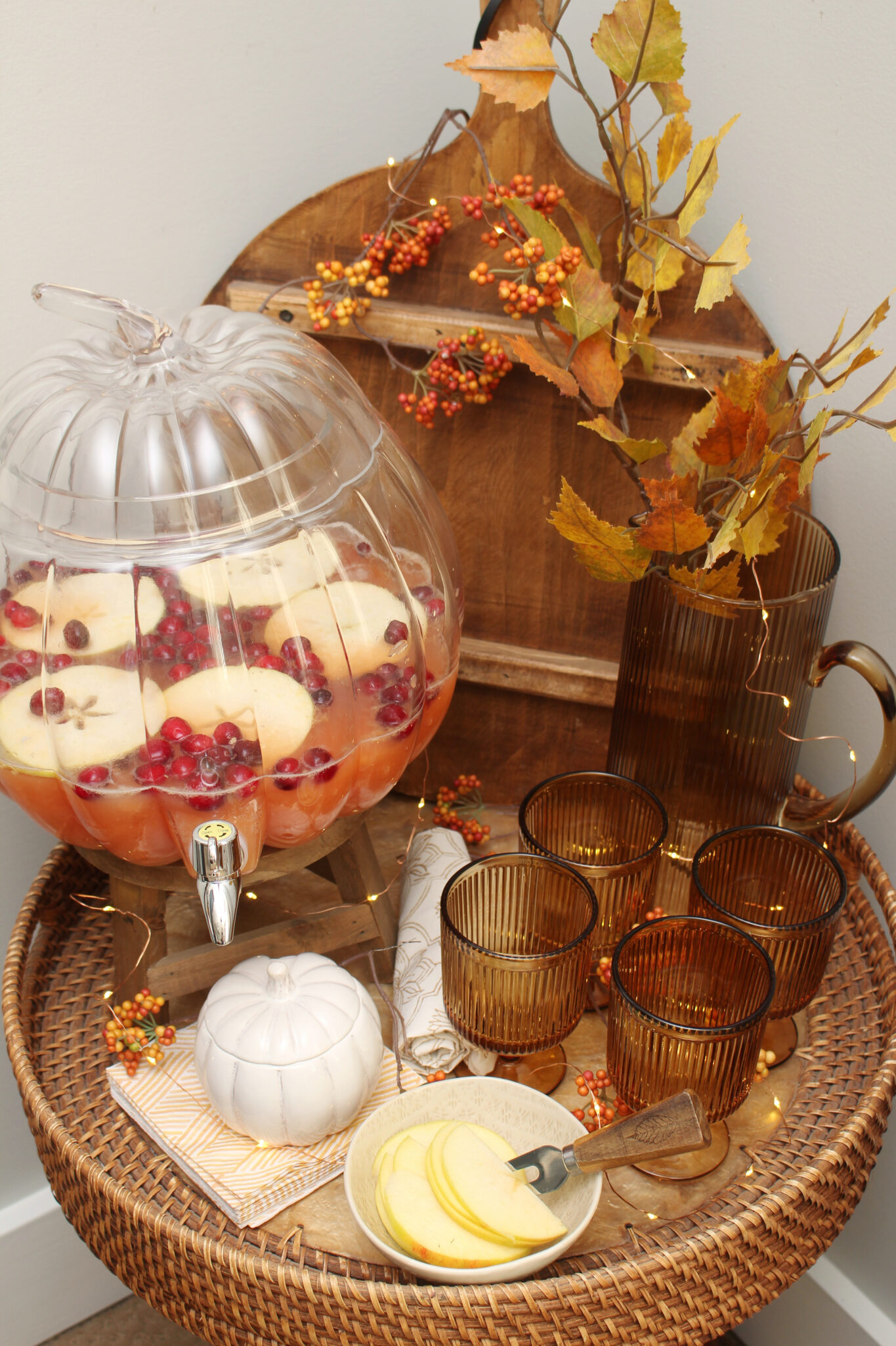 Fall Apple Cider Punch - Clean and Scentsible