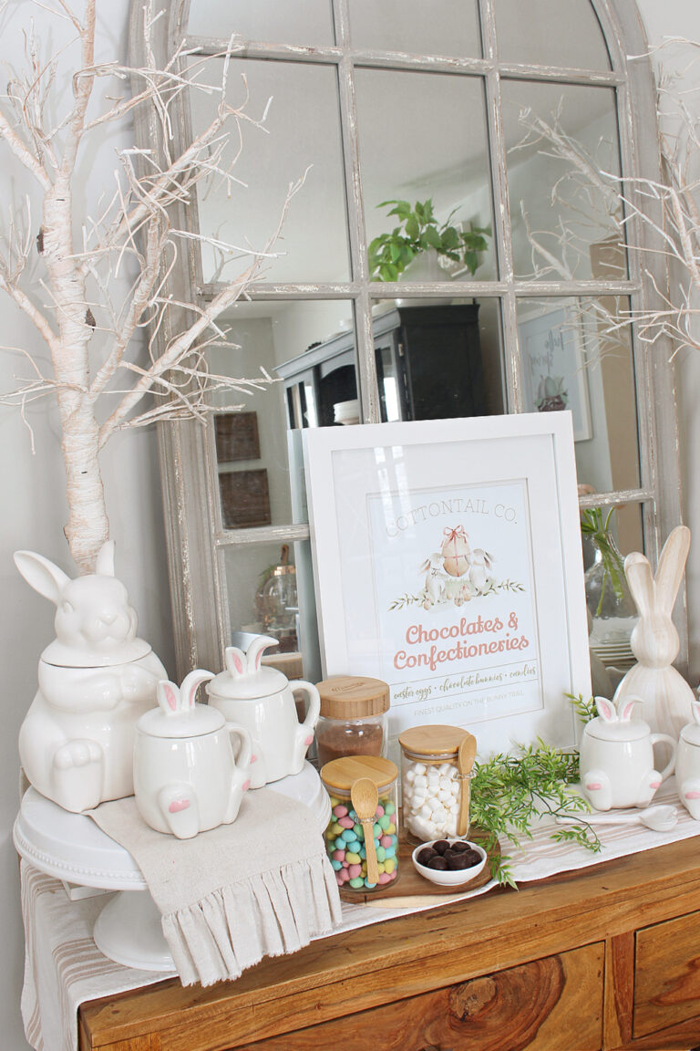 Early Spring Decor Ideas - Clean and Scentsible